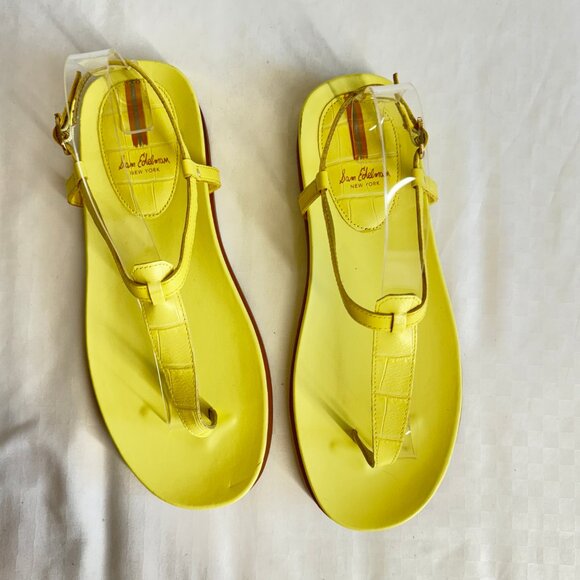 Sam Edelman | Shoes | Sam Edelman Naomi Sandals In Butter Yellow | Poshmark